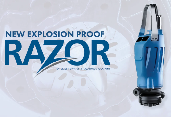 INTRODUCING THE NEW EXPLOSION PROOF RAZOR GRINDER