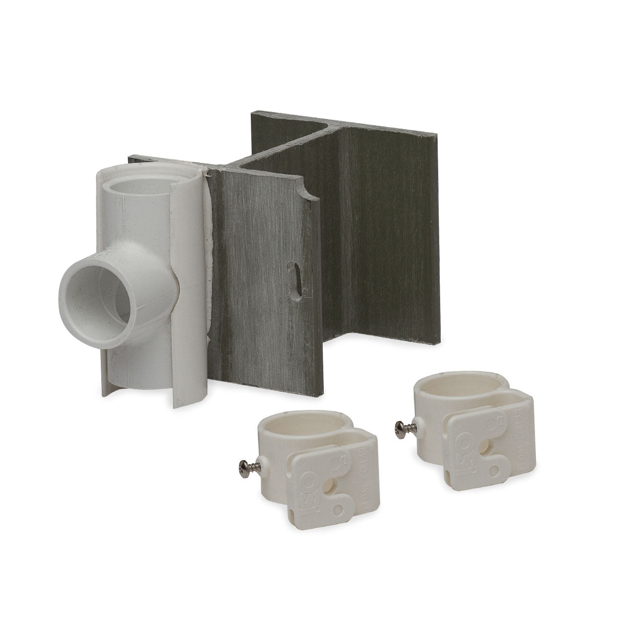 Float Tree Bracket w/ 1" Tee & Float Collars