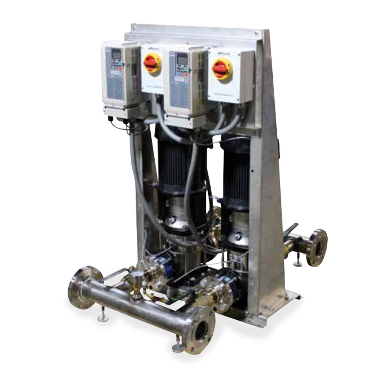 A.Y. McDonald 17088V280Y-3 DuraMAC Variable Speed Duplex Booster 7.5 H ...