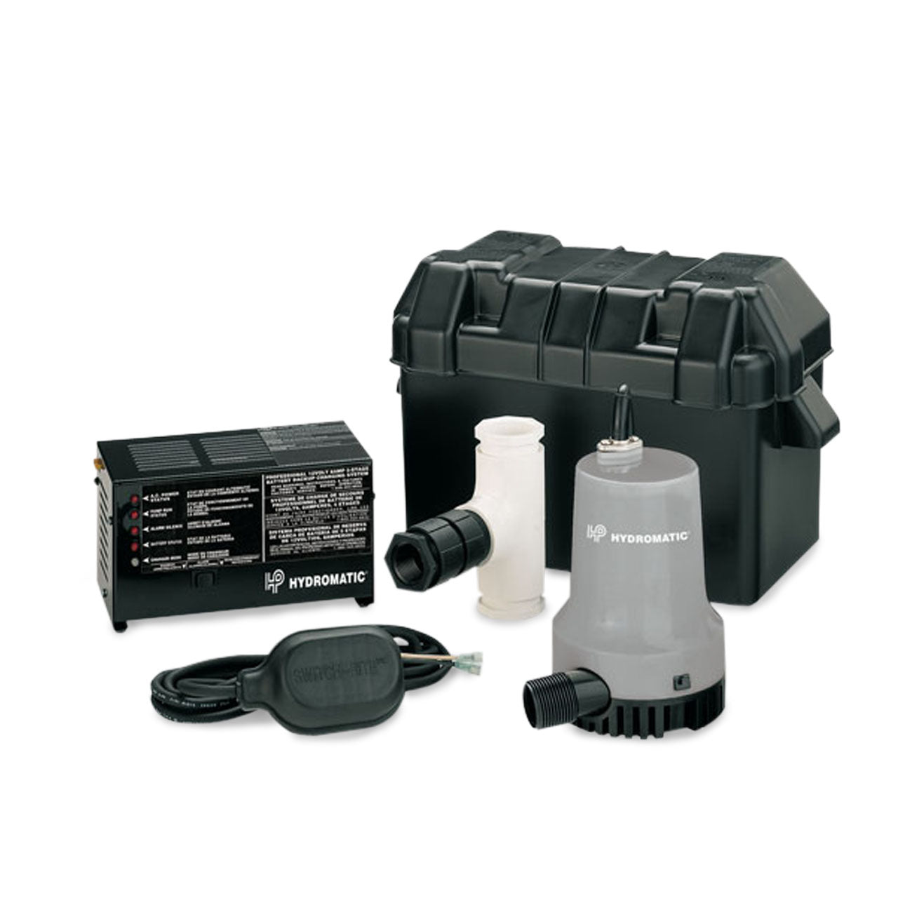 Hydromatic Pump - Hydromatic FG-200A Battery Backup Sump Pump 12V to ...
