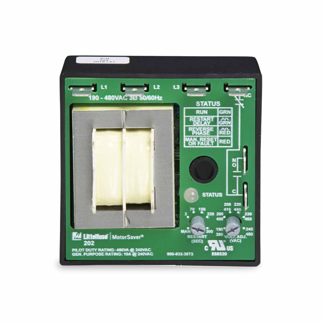 Littelfuse 202-575-RP Three-Phase Voltage/Phase Monitor