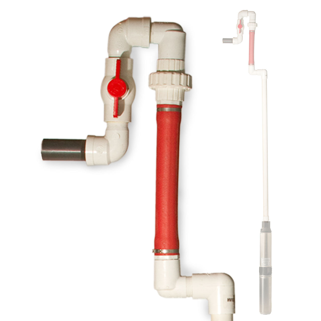 Orenco HV100BPR 1" Pump Discharge Plumbing Assembly High Head High Pre