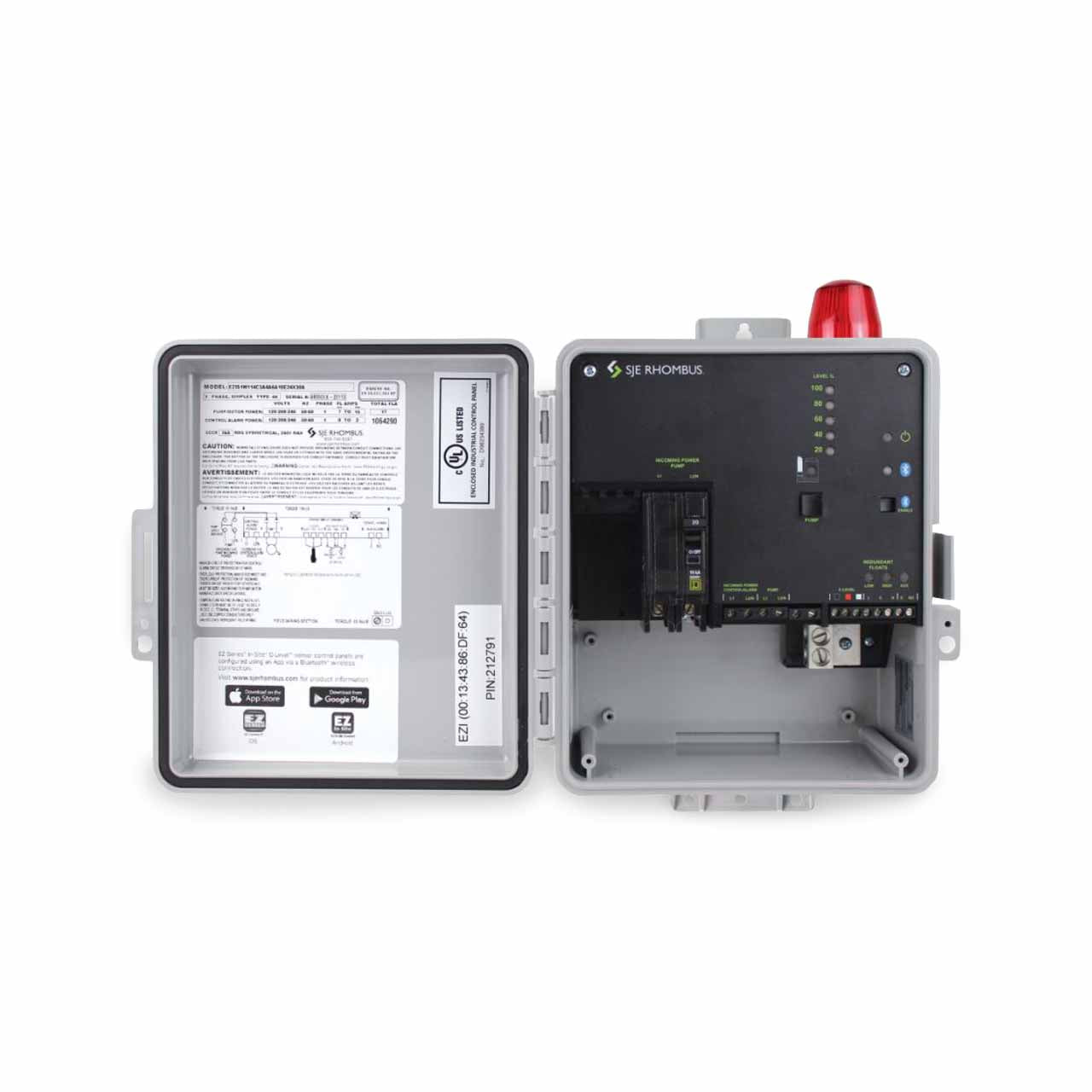 SJE Rhombus - SJE-Rhombus EZIS Series Simplex Timed or Demand Dose Pump ...