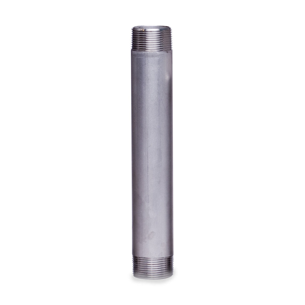 Various Fitting Mfrs. - 304 Stainless Steel Schedule 40 Nipple 1.25" x ...
