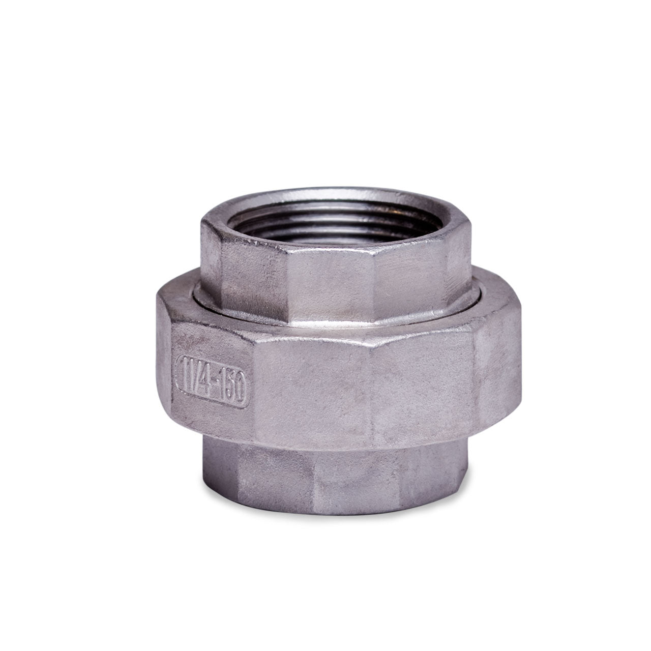 Various Fitting Mfrs. - 304 Stainless Steel Union 1.25" #SSLU12